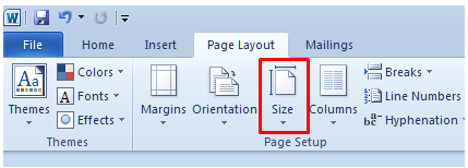 How do I make a custom size Word document? | Print&Bind
