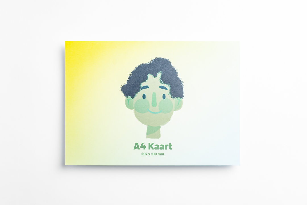 A4 kaart printen | Print&Bind