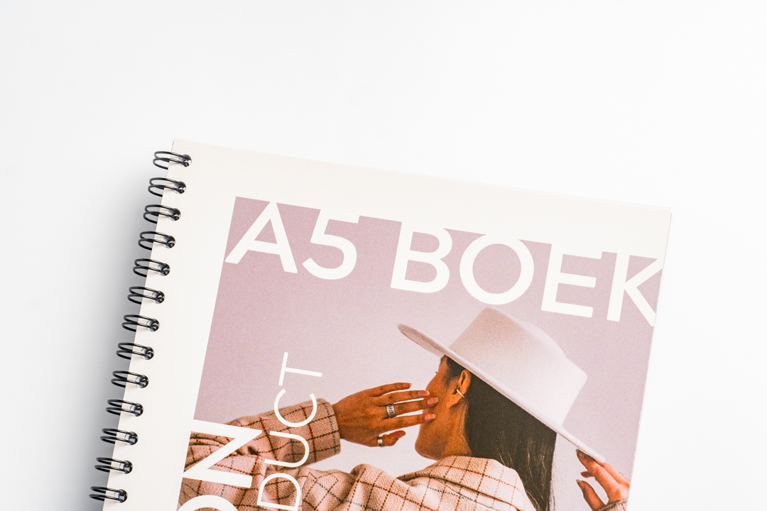 Online een A5 boekje maken en printen | Print&Bind