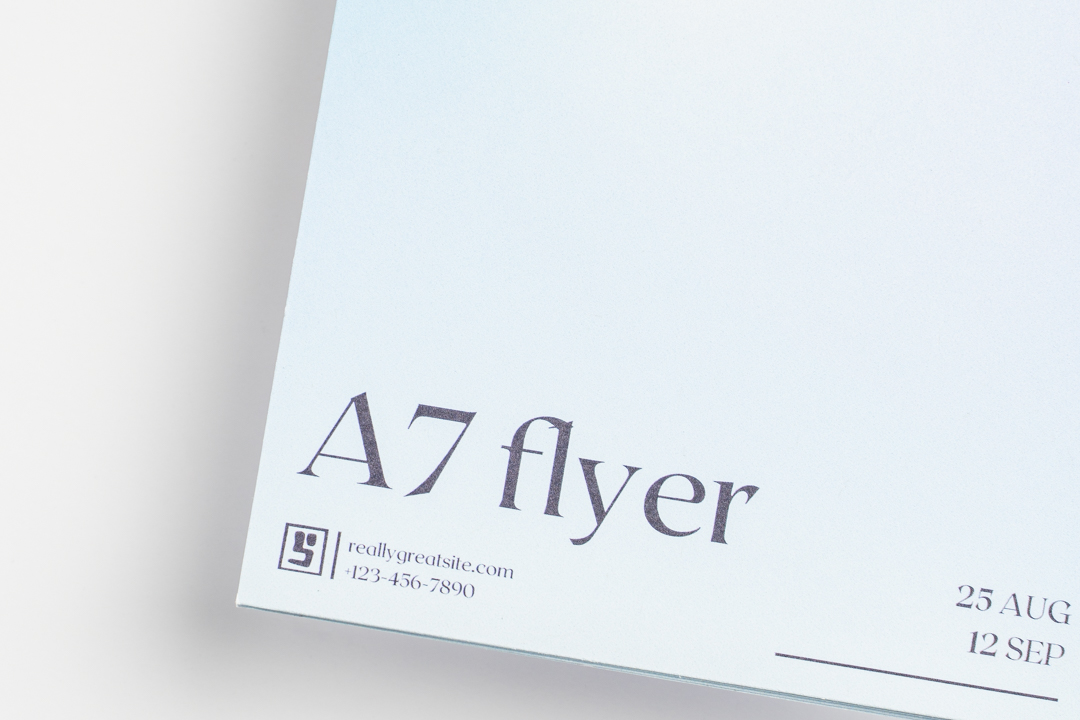 Druk A7 flyers goedkoop en snel online | Print&Bind