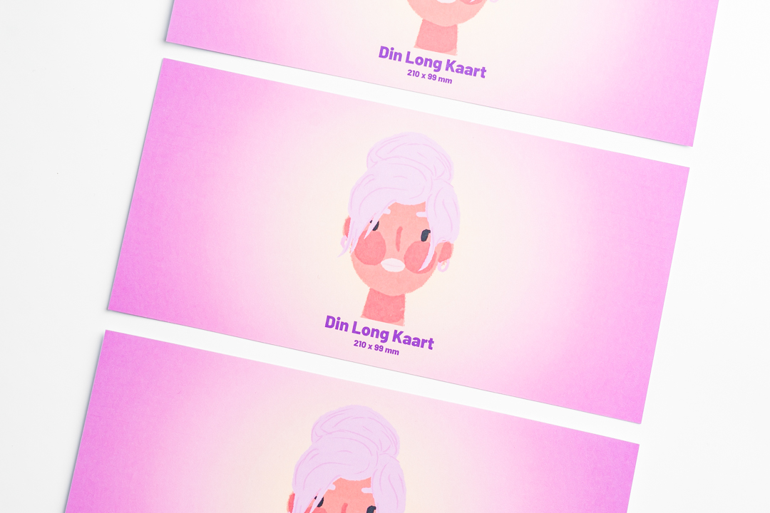 Goedkope DIN LONG kaart laten printen | Print&Bind