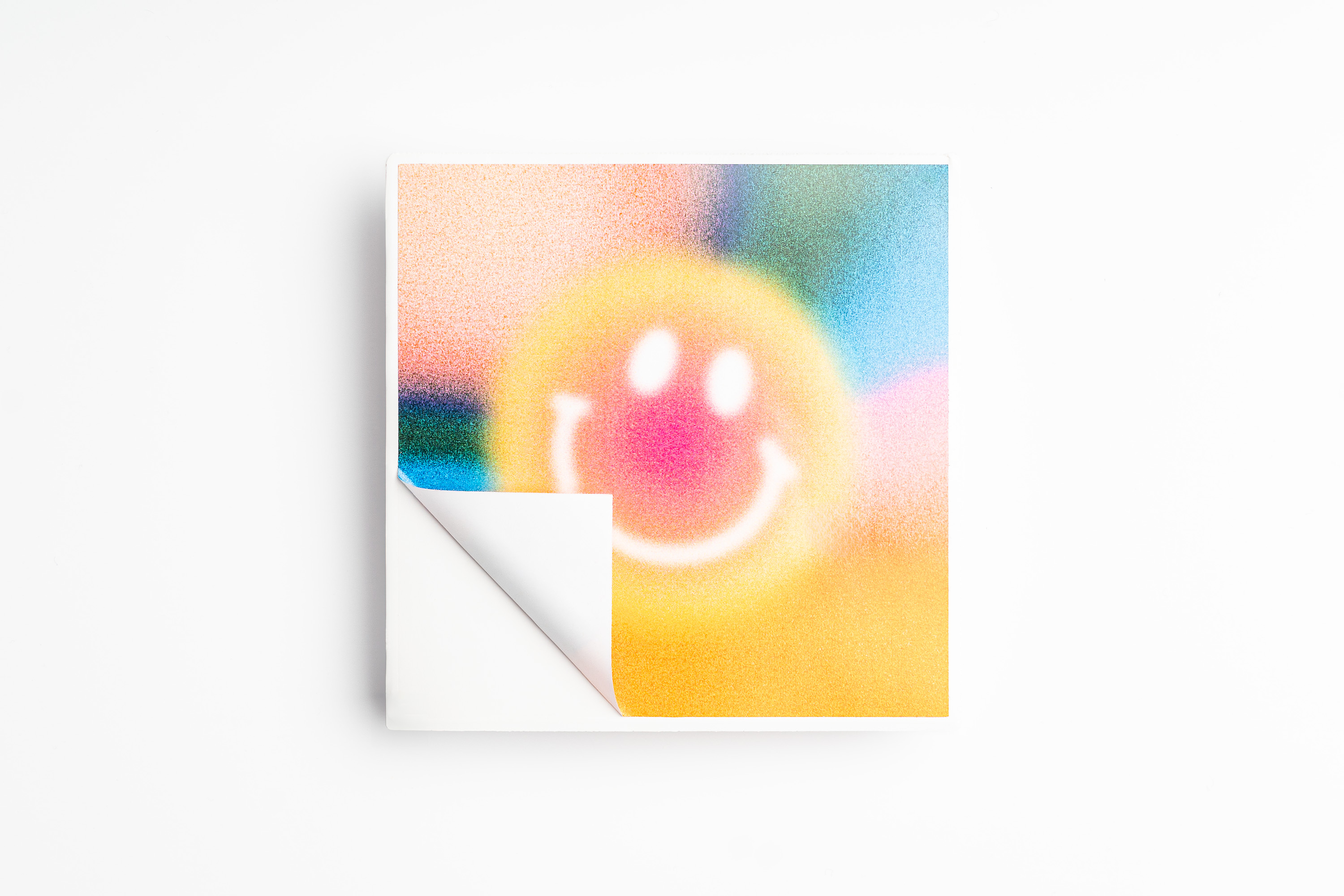 Hoogwaardige kwaliteit vierkante sticker 90x90mm | Print&Bind