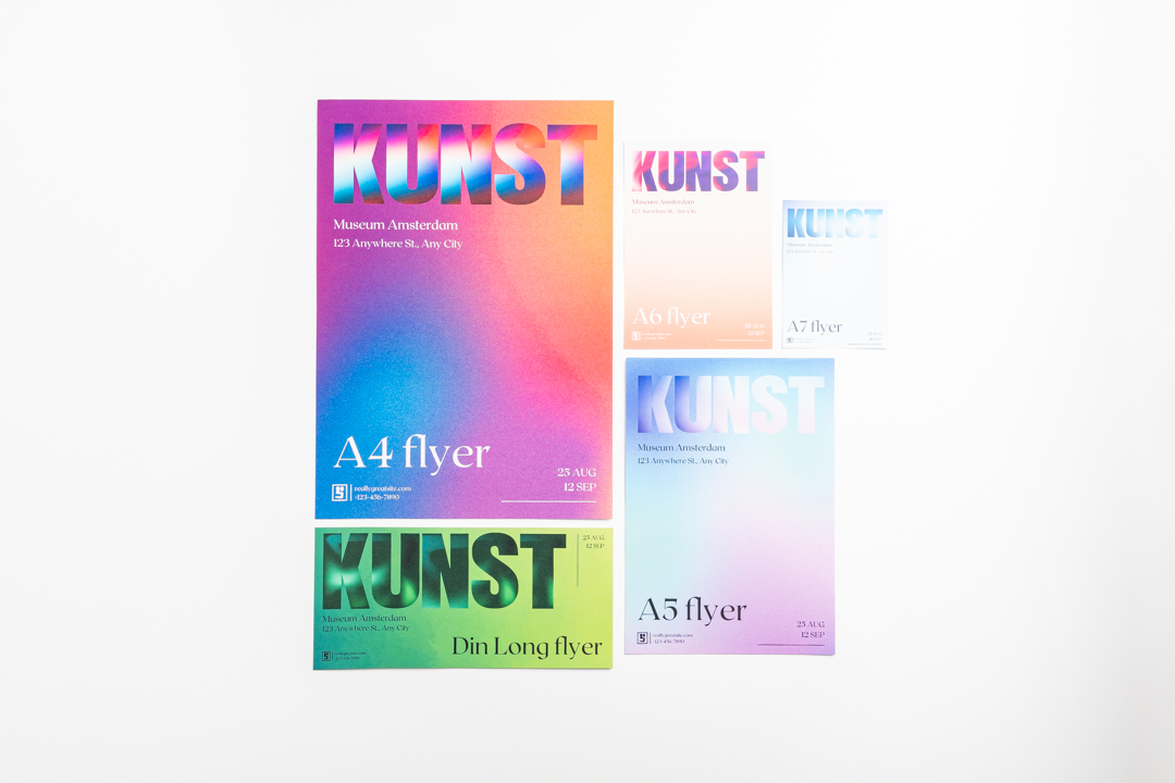 What is the most common size for a flyer? | Print&Bind