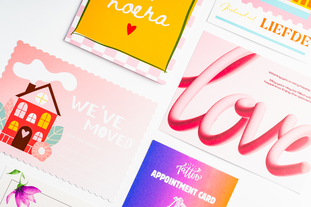 Print cards online cheap & fast incl. envelope | Print&Bind