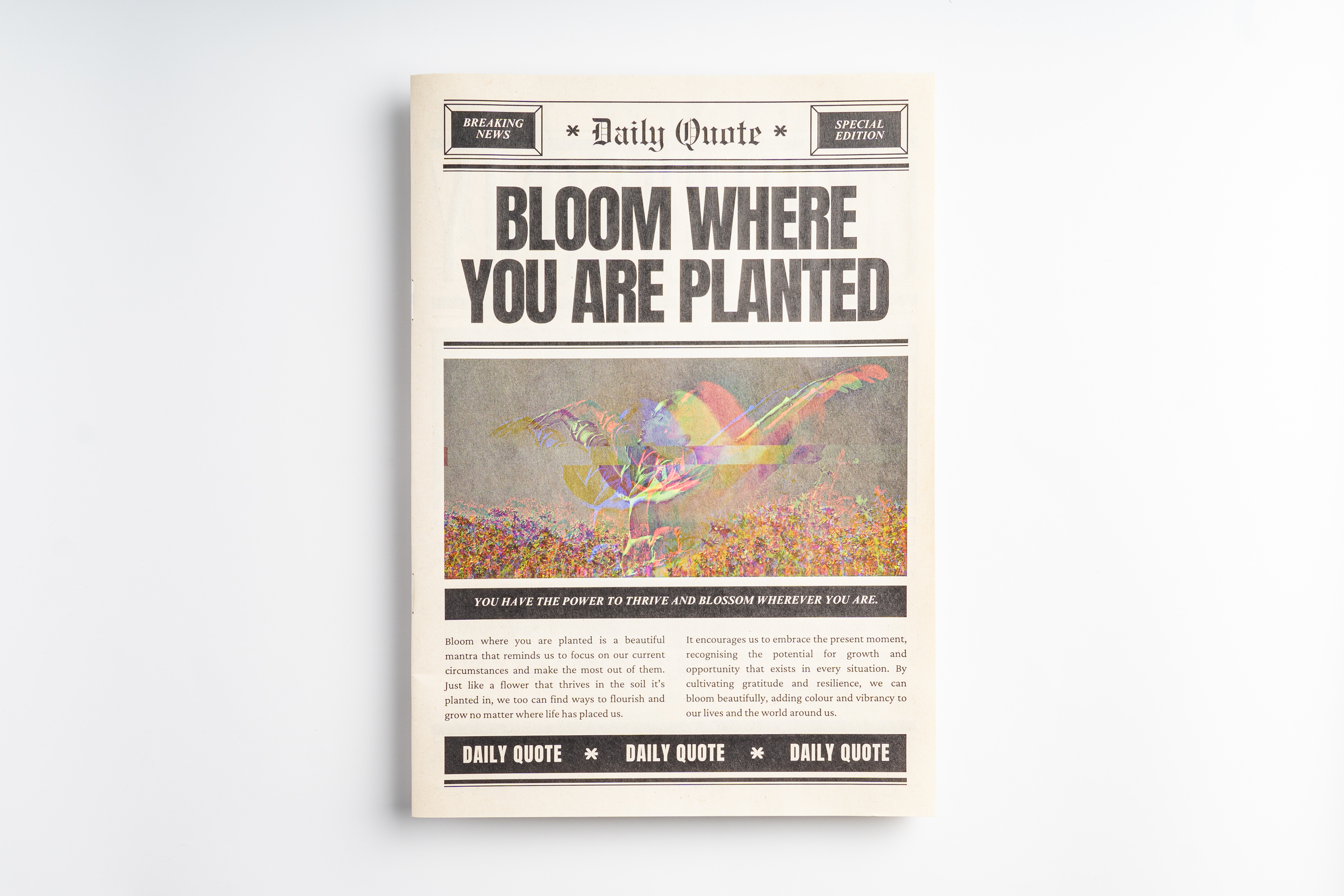 Newspaper printing? Low prices and high quality! | Print&Bind