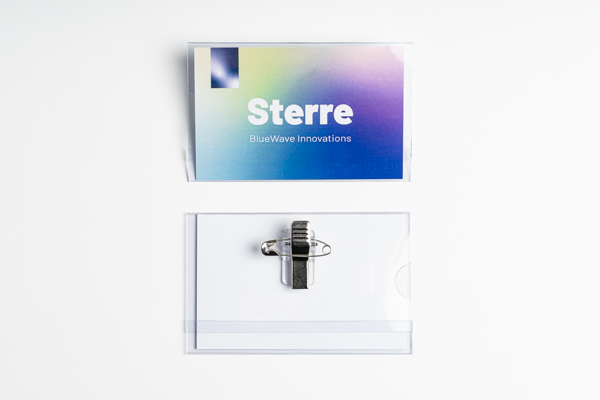 Order name badge online: low-priced and fast | Print&Bind