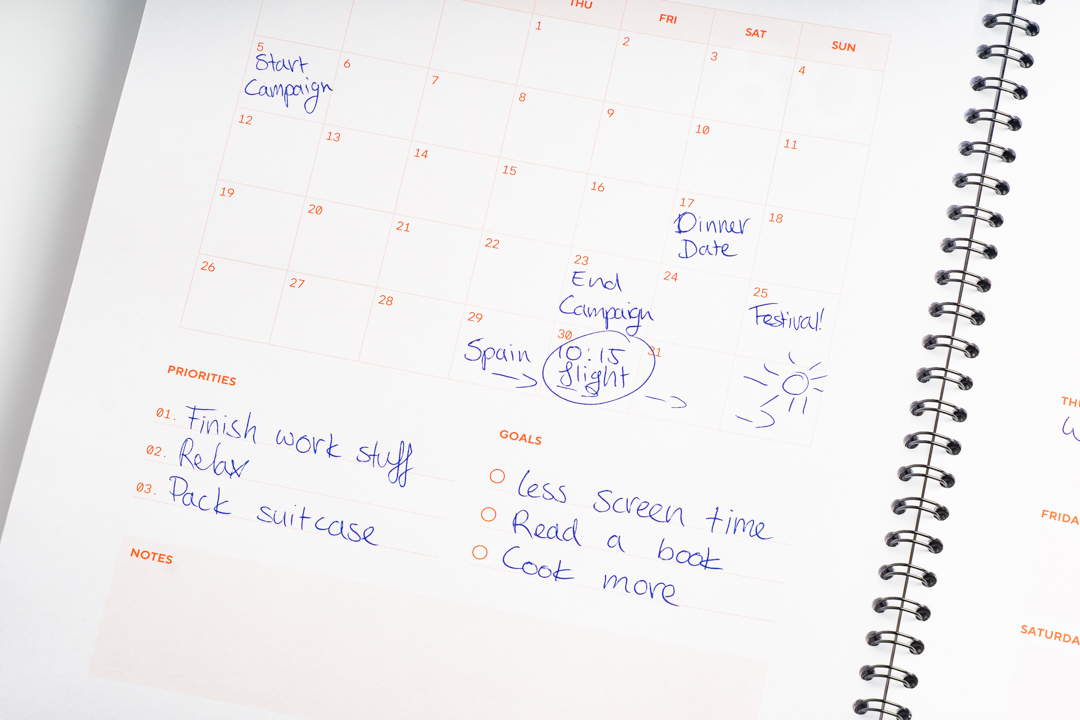 Print je planner goedkoop en snel online | Print&Bind