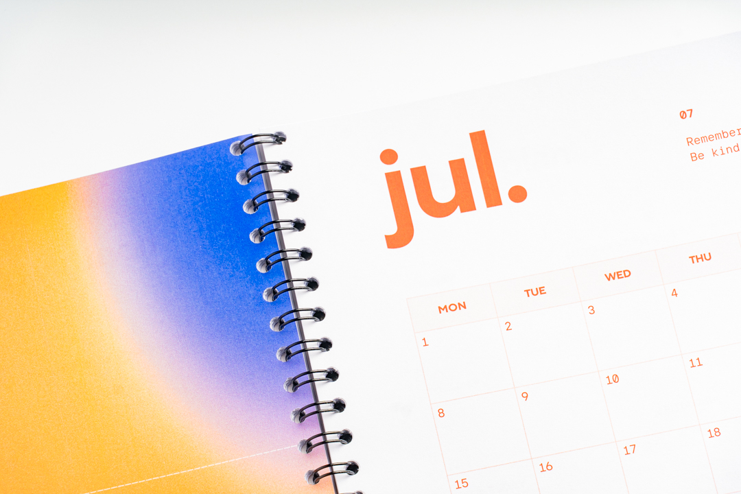 Online je eigen jaarplanner printen en inbinden | Print&Bind