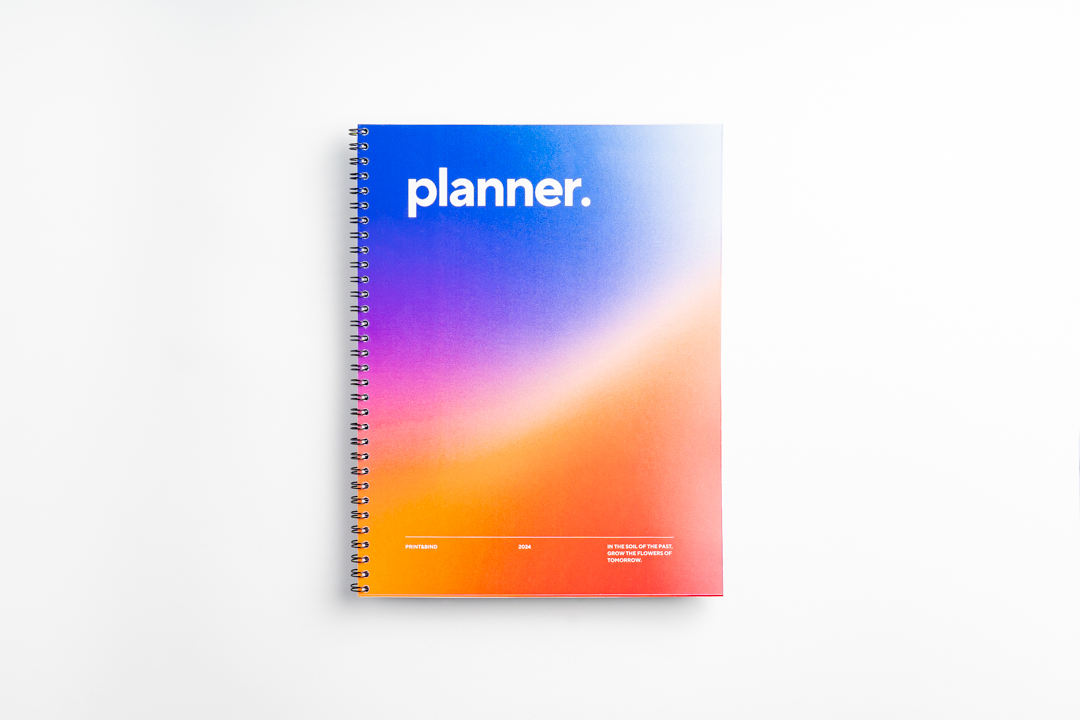 Online je eigen jaarplanner printen en inbinden | Print&Bind