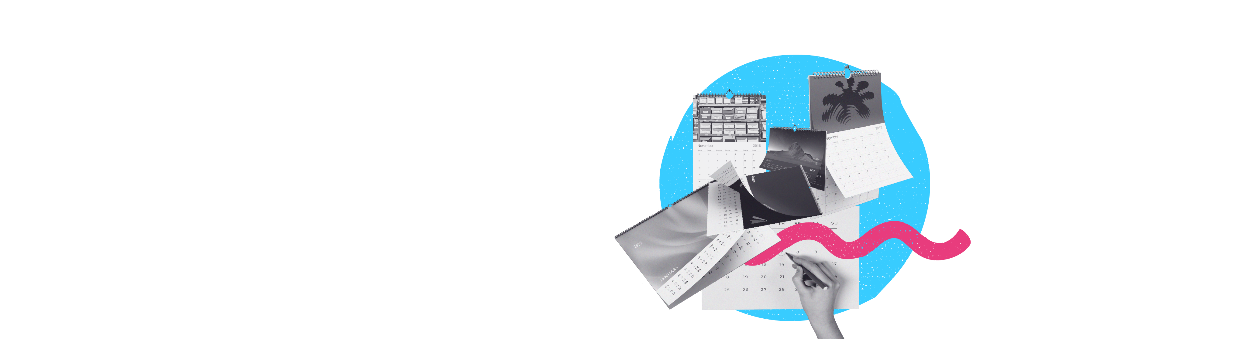 Kalender printen: online, eenvoudig en snel | Print&Bind