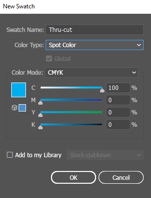 Contour cutting shapes & text: stickers & signs | Print&Bind
