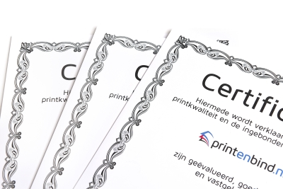 Bestel gemakkelijk en snel online oorkondes - Printenbind.nl