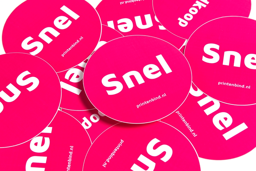 Online stickers bestellen: goedkoop én kwaliteit - Printenbind.nl
