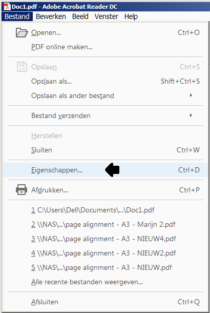 Controleren van PDF formaat - Printenbind.nl